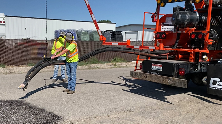 Cimline P3™ Truck-Mounted Patcher | DuraPatcher™ Technology